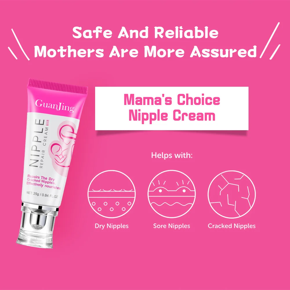 2023 Top Seller Pink Nipple Breast Cream Organic Nipple Butter 0095