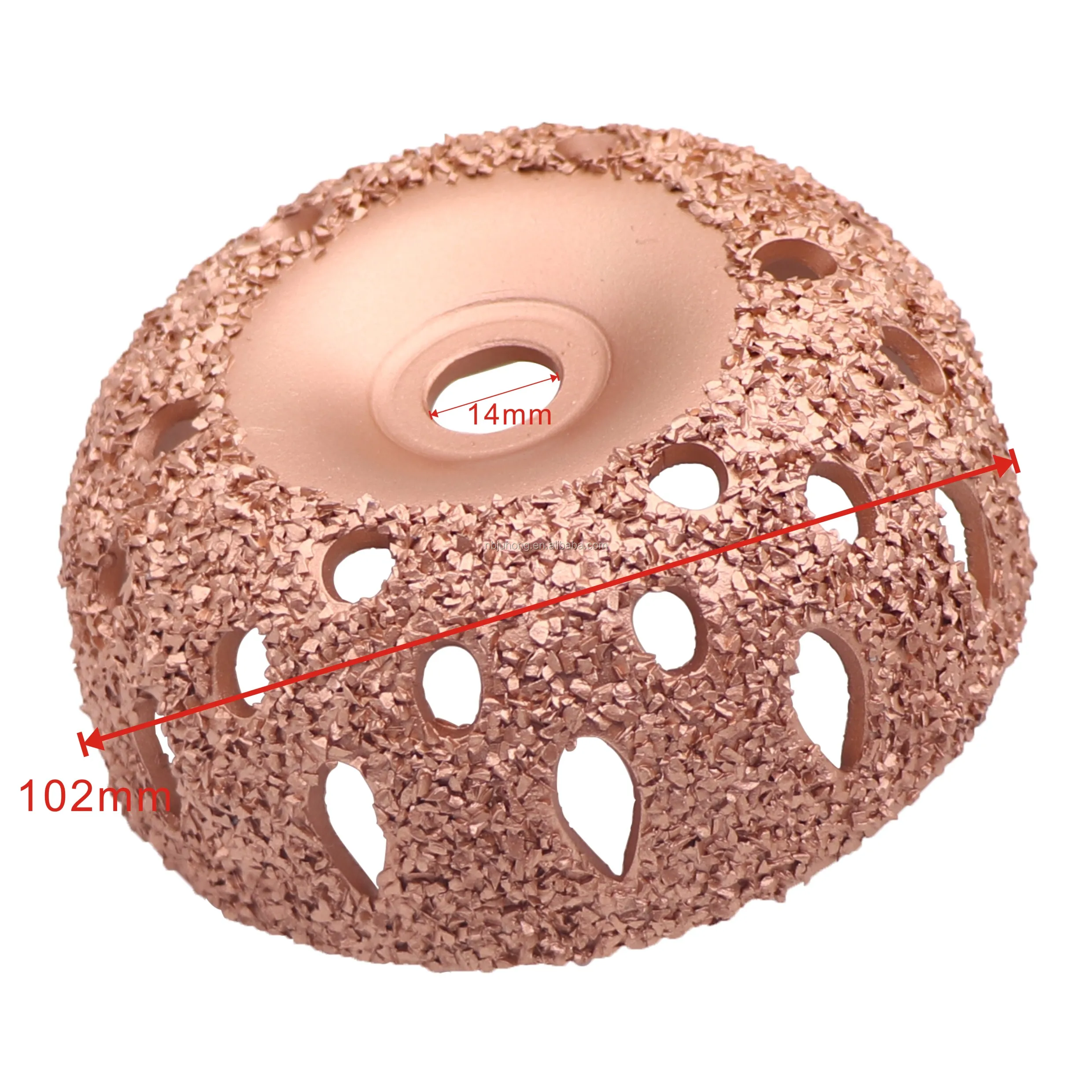 Dome Rasp 102mm - Efficient Tire Repair Buffing Wheel