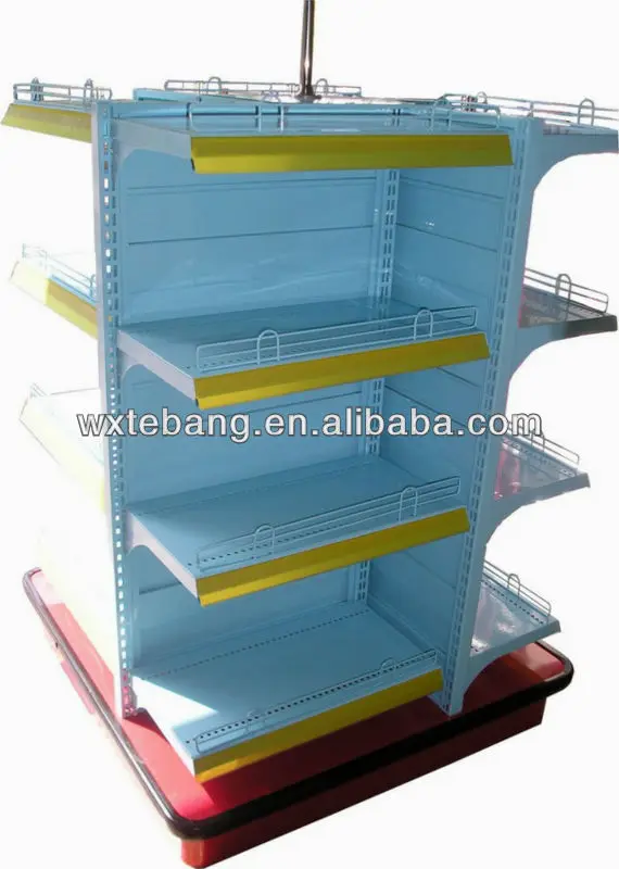 Gondola Racks/single Side Supermarket Shelf/island Gondola Shelving ...