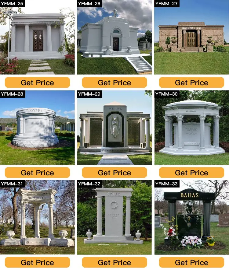 Luxury Marble Family Mausoleum for Sale - Durable European Design ...
