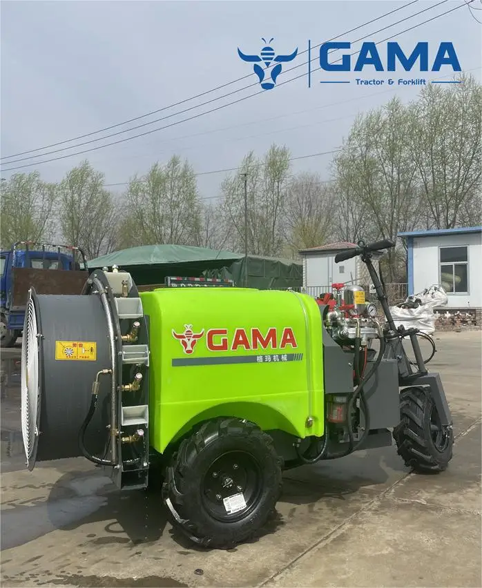 200l Three Wheeled Diesel Self-propelled Air Blast Sprayer Orchard ...