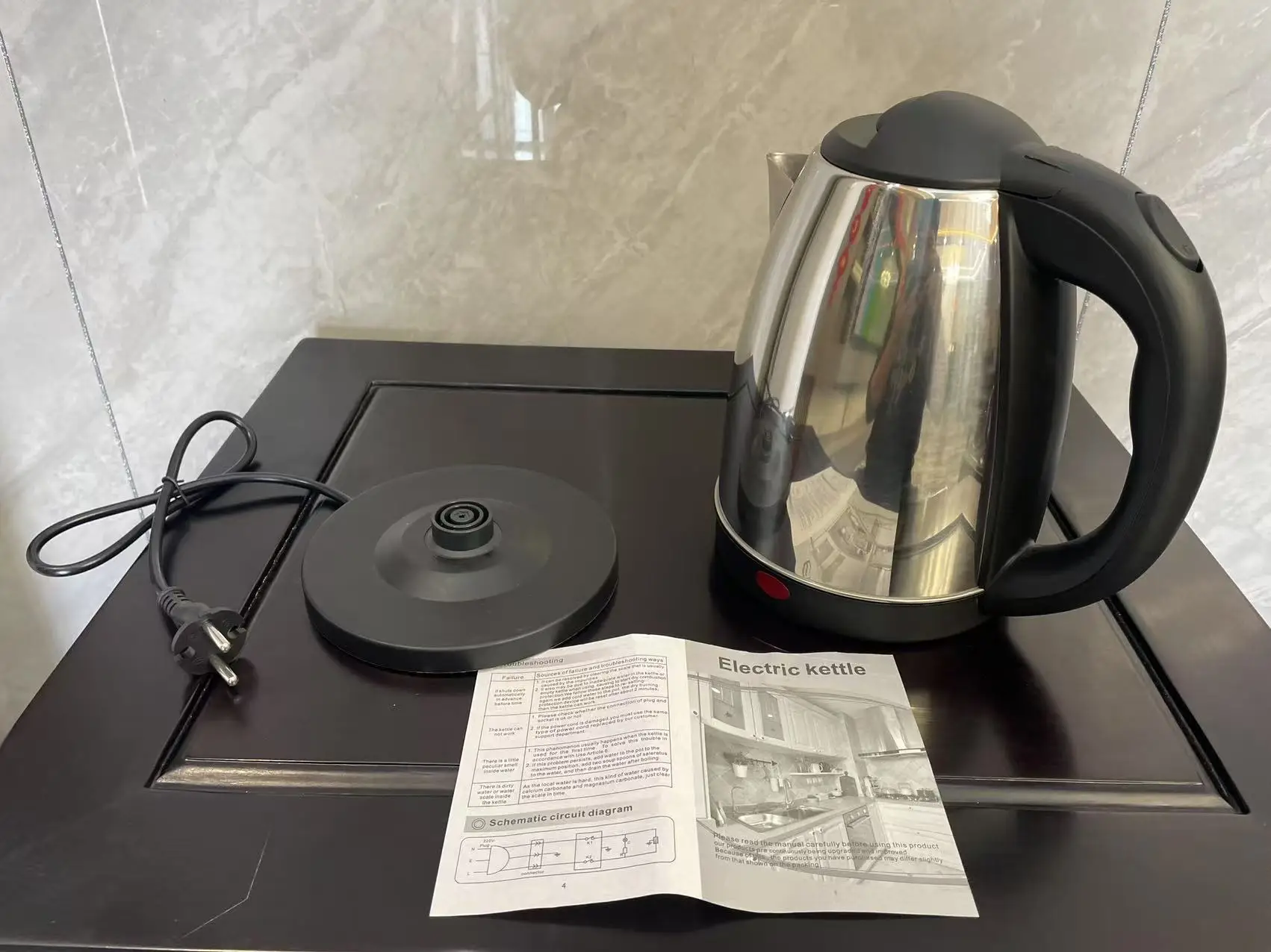 Stainless Steel Water Boiler - Automatic Shut off Kettle