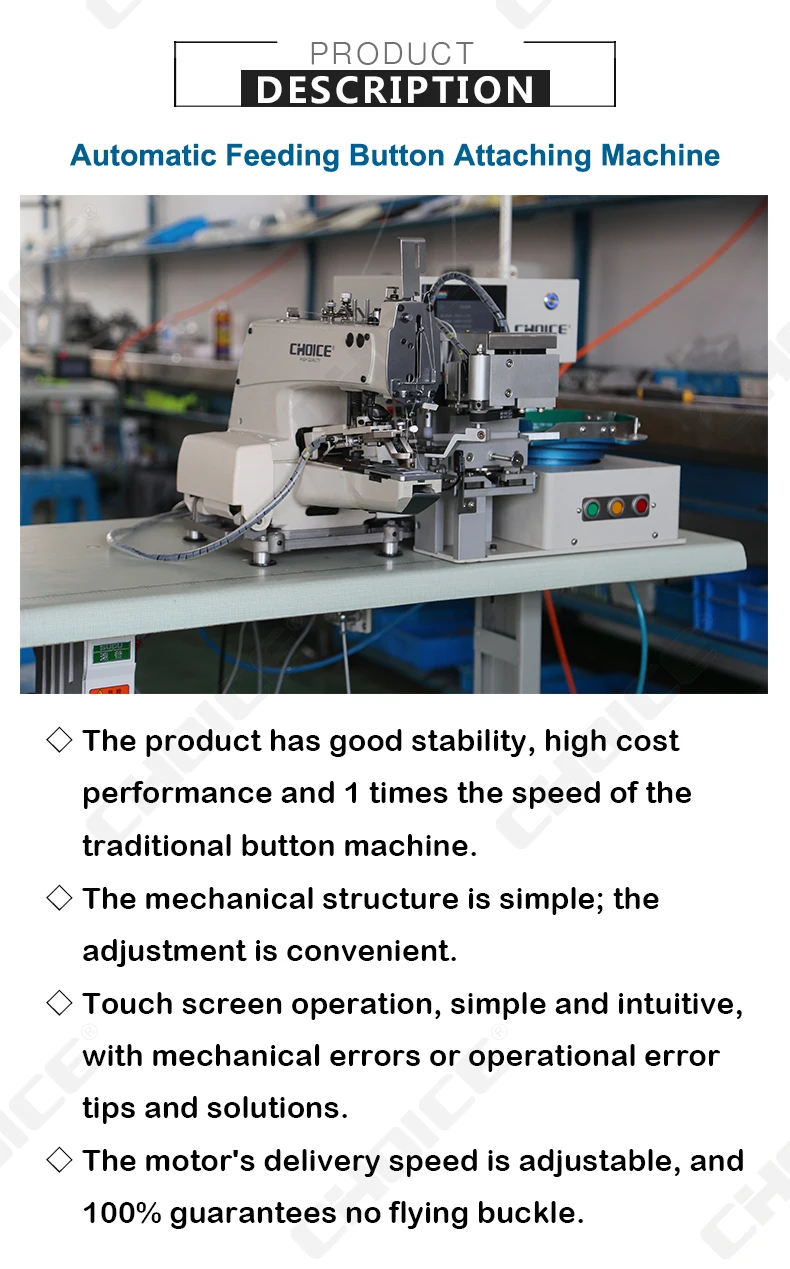 Golden Choice Gc373d-at Direct-drive High Speed Button Attaching ...
