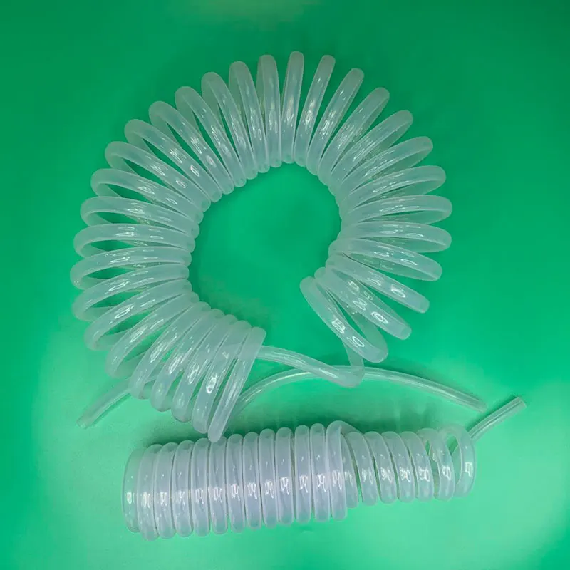 Spiral Tube PFA Coiled Tubing Custom Plastic Moulding