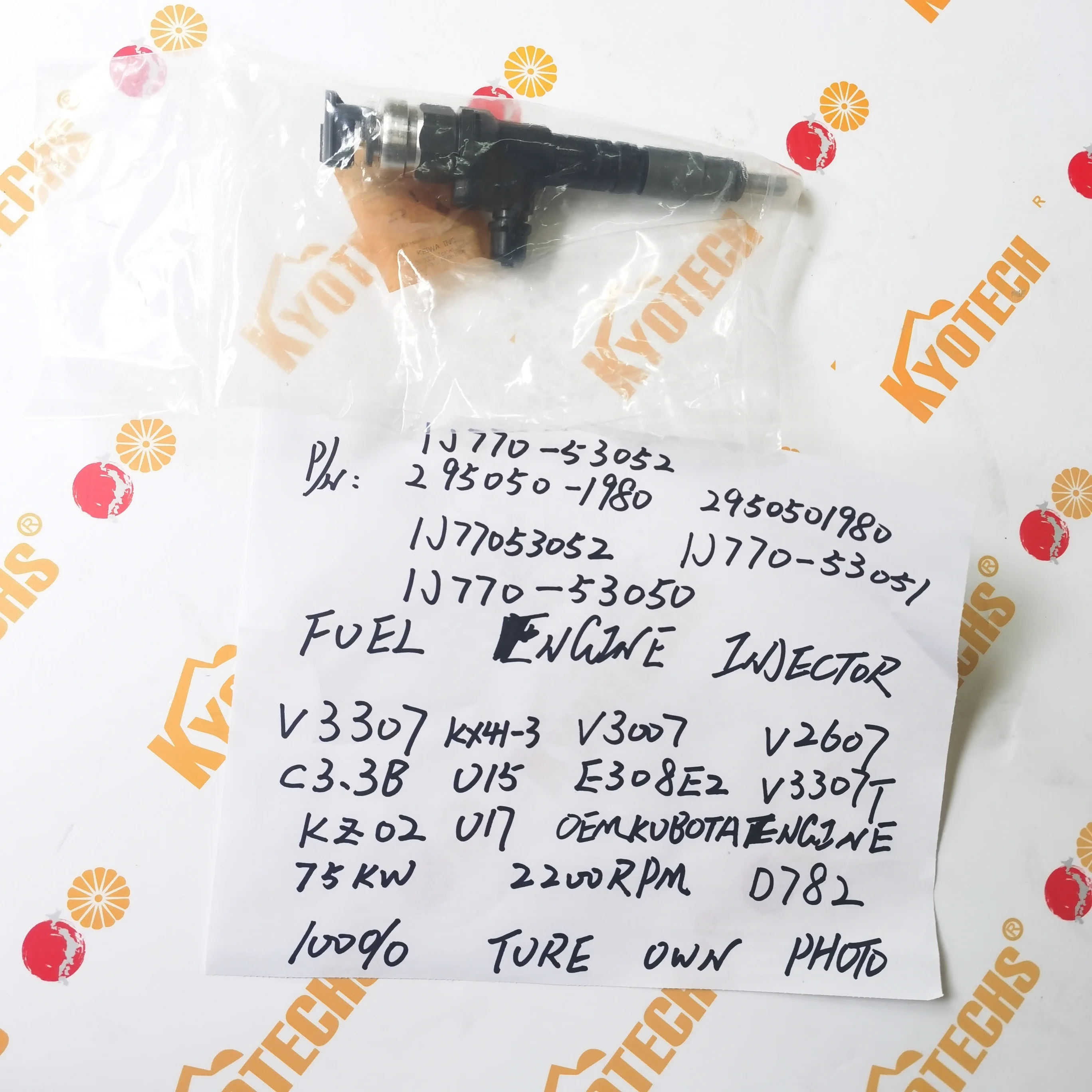 KYOTECHS C7 C9 DIESEL INJECTOR ASSY FOR 459-8473 4598473 387-9434 ...