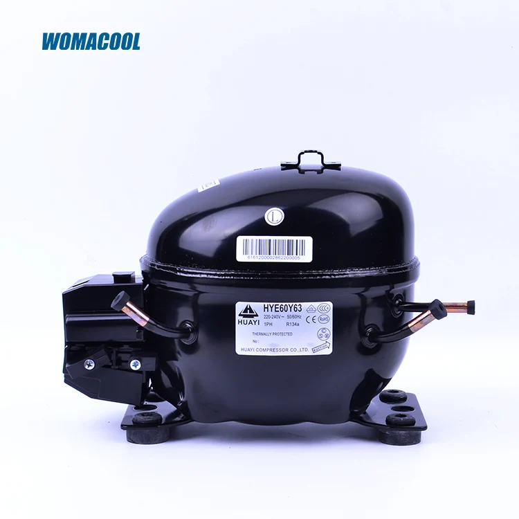 HYE60Y63 R134a 1/4HP Cooling Compressor for Refrigeration Parts ODM