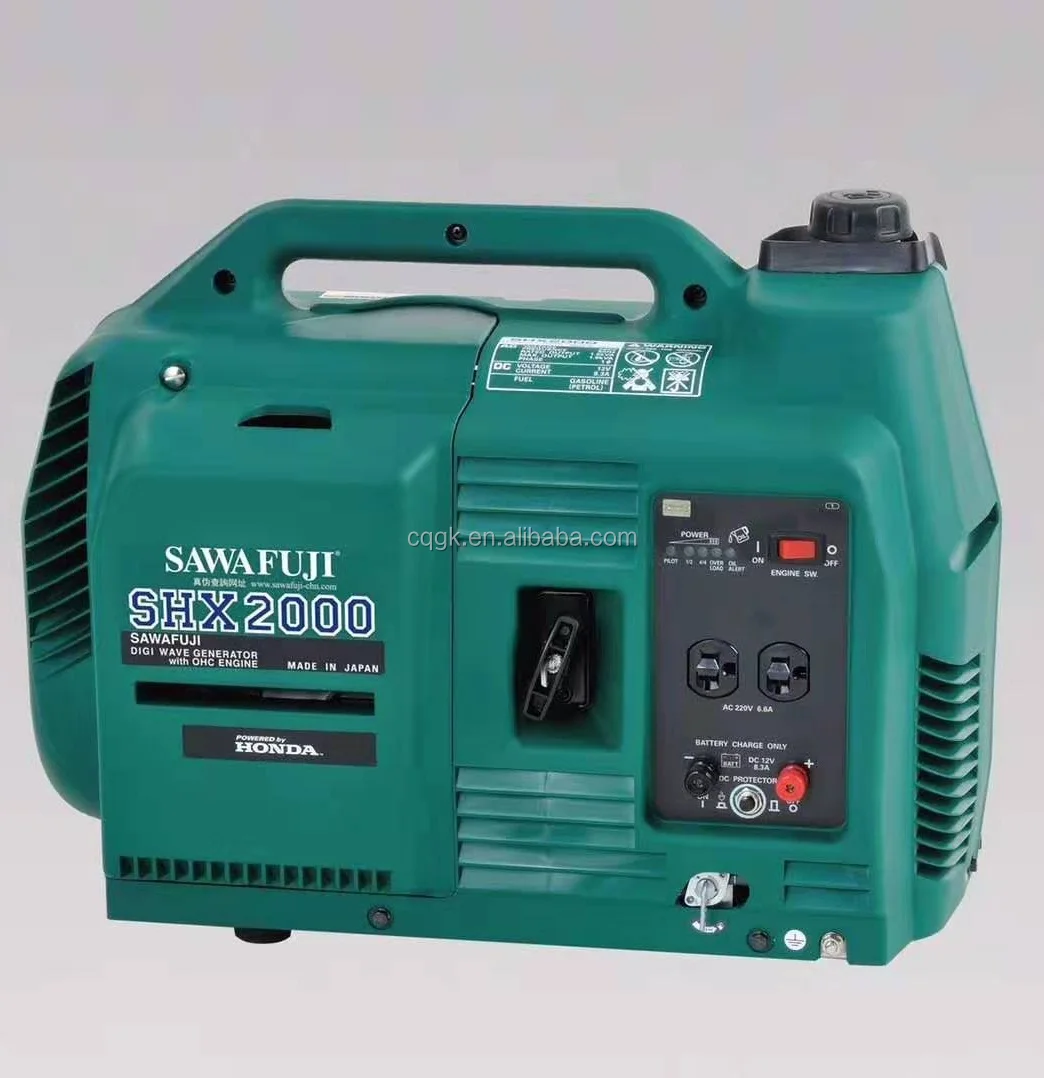 Sawafuji Gx100 1.9kw Portable Gasoline Generator, Eco-friendly ...
