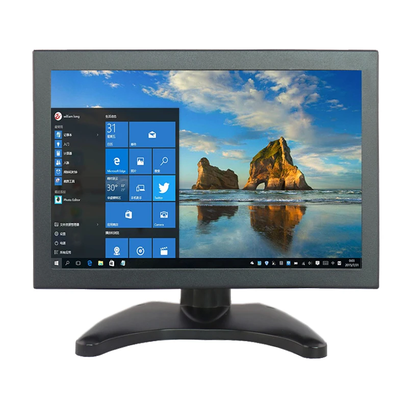 1280x800 Pixel 16:9 10 Inch Tft Lcd Panel Desktop Monitor - Buy 10 Inch ...