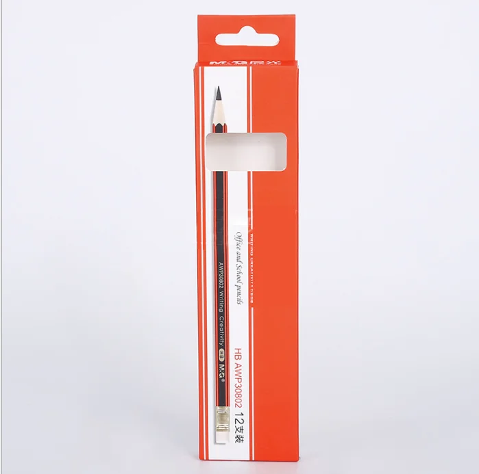 Custom Couple Hanging Vertical Pencil Packing Paper Box