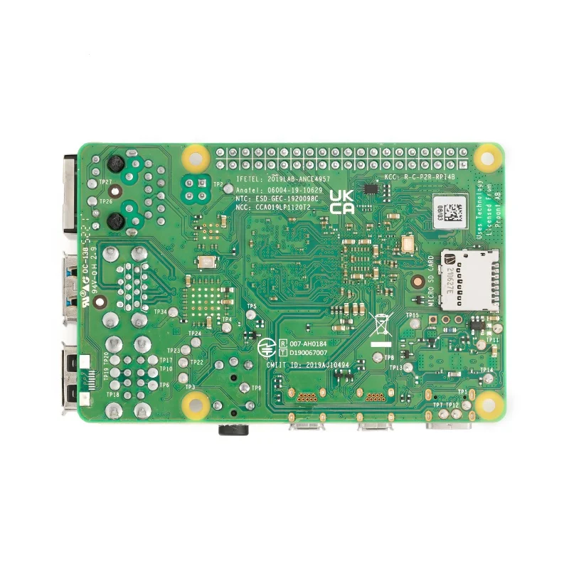 Raspberry Pi 4th Generation Python Programming Linux Development Board ...