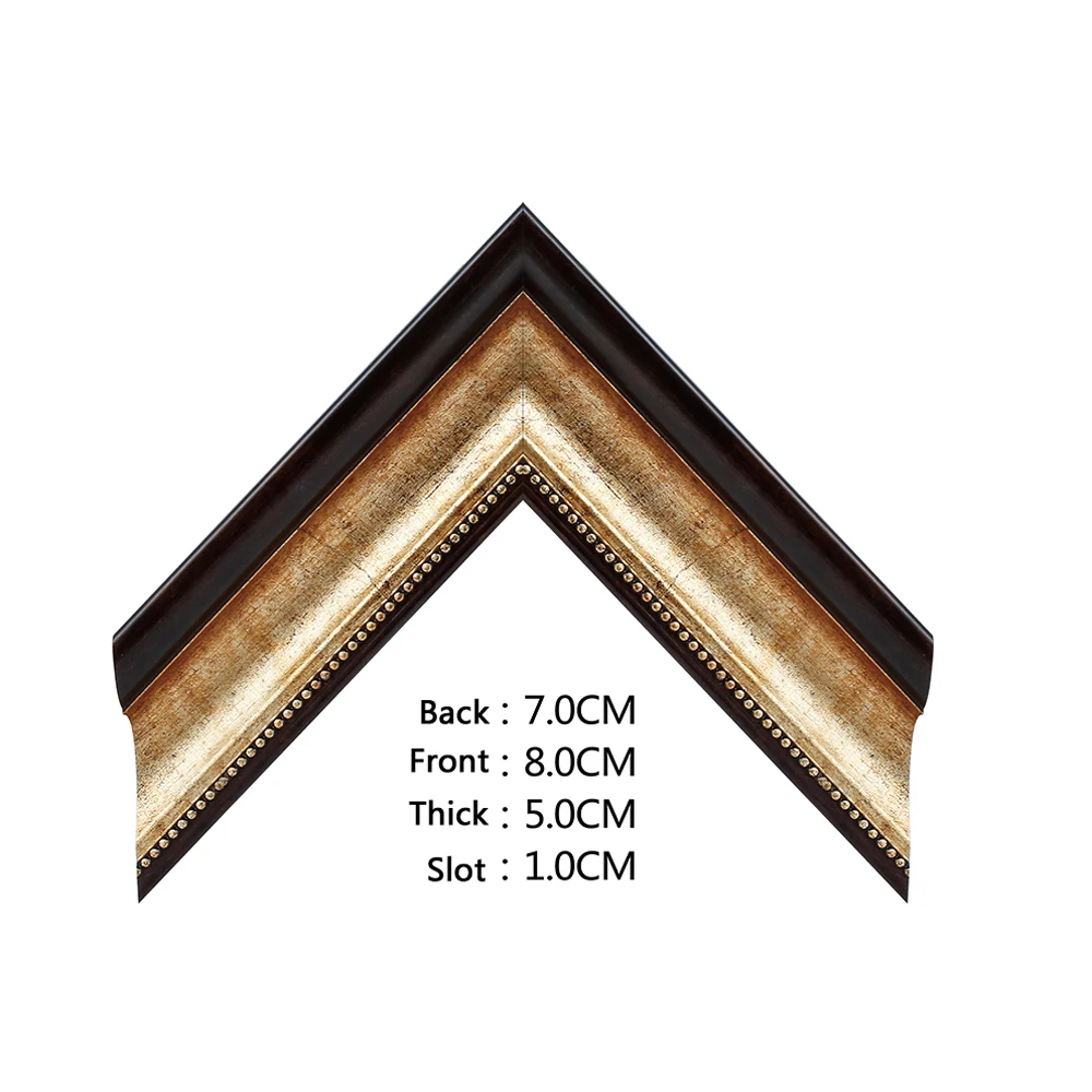 Customized Plastic Picture Frame Mouldings for Christmas