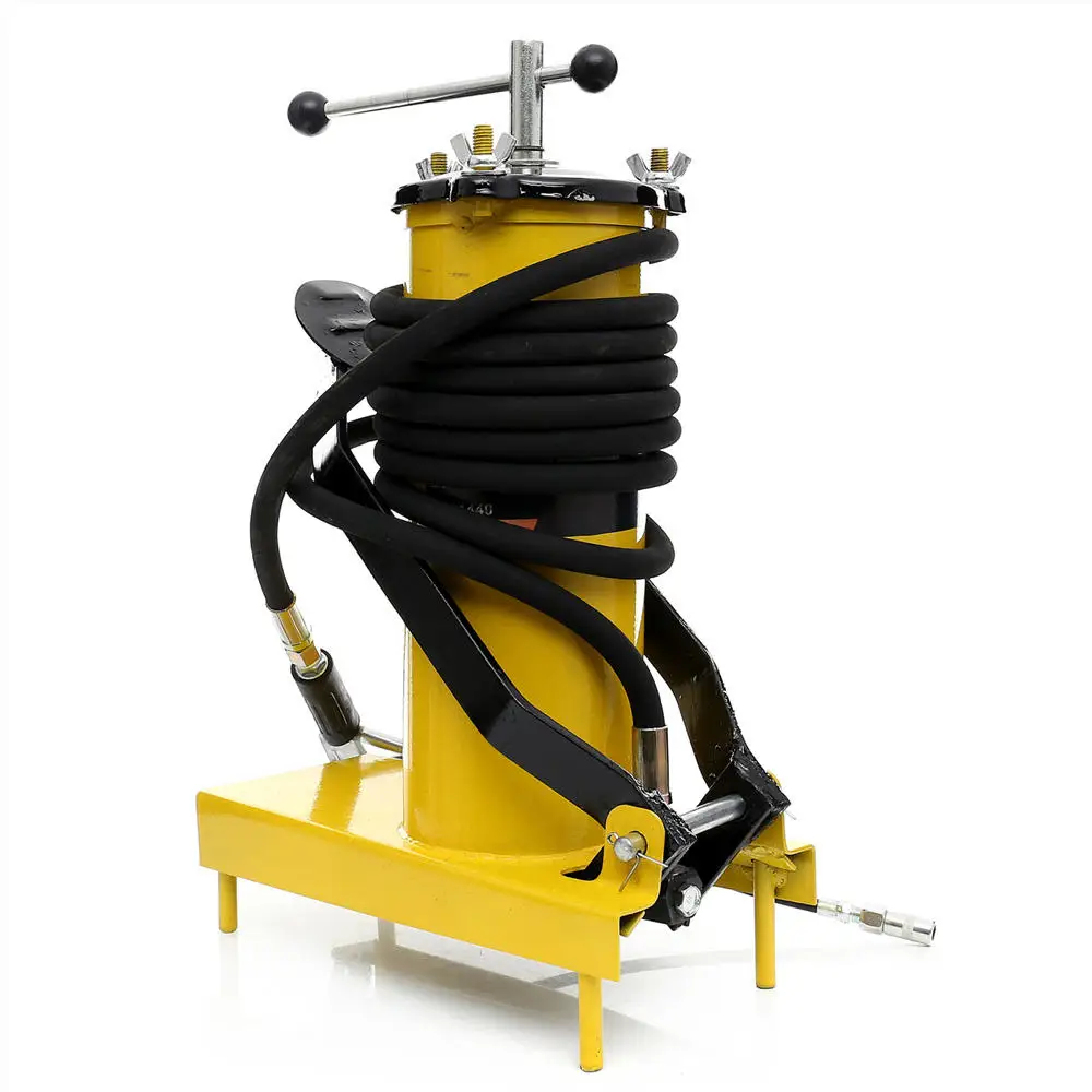 Foot Operated High Pressure Grease Pump Pedal Lubricator - 6l Oiler ...