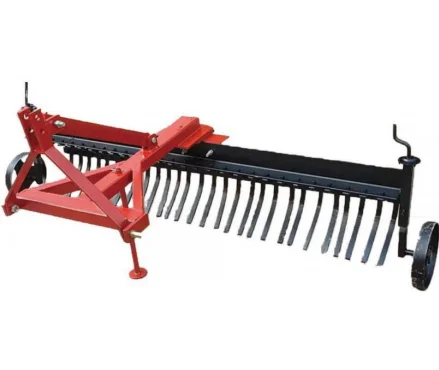 3 Point Tractor Landscape Rake for Agricultural Farm Machinery Rock ...
