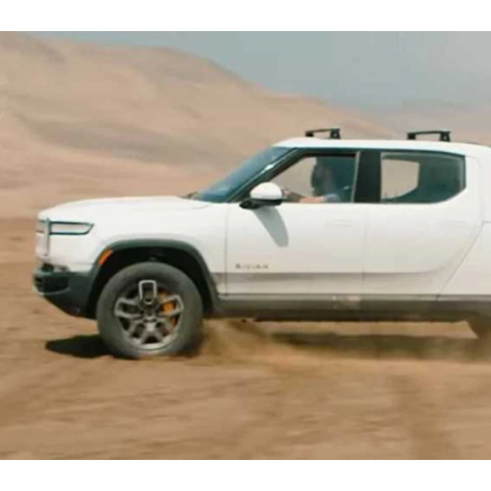 2Pcs Aluminum Roof Rail Rack Cross Bars Crossbar for RIVIAN R1T R1T ...