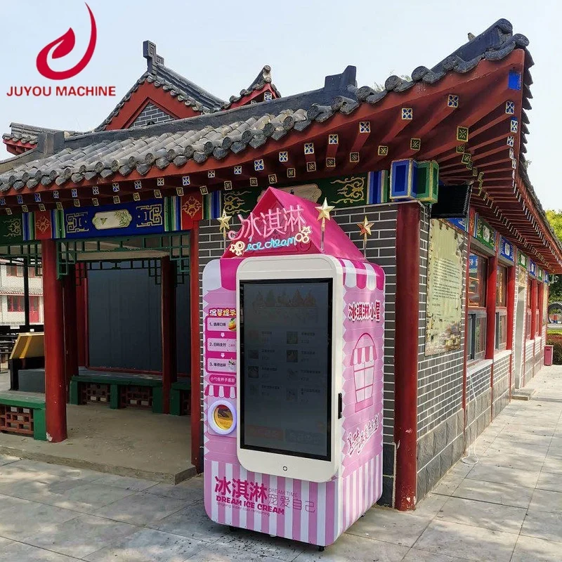 Pasteurizer Ice Cream Vending Machine Thailand Mini Comercial Popsicle ...