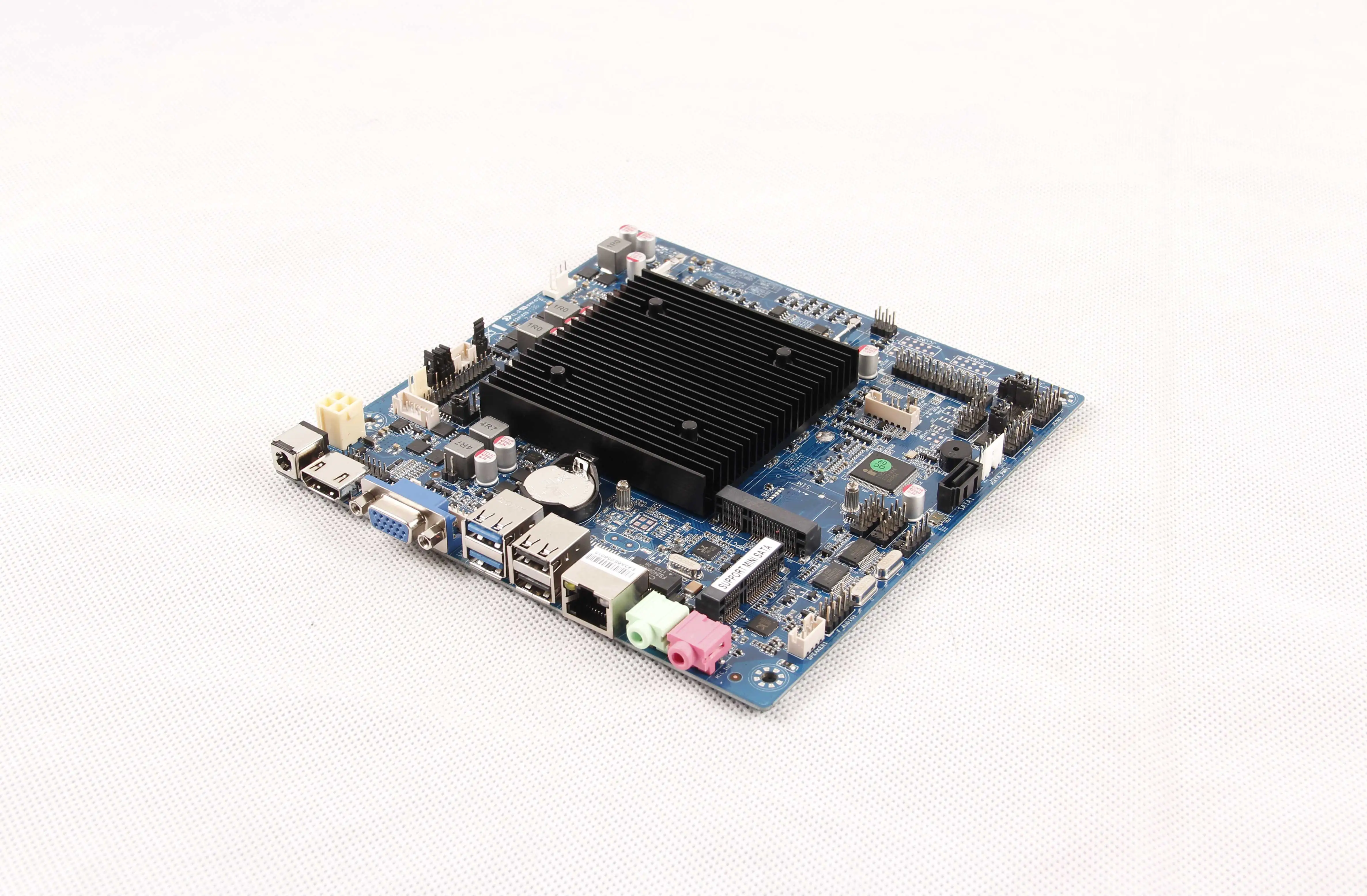 Mini Itx Industrial Motherboard With Intel Hd Graphics Dual Display Bayrail J1900/j1800 Ddr3 ...