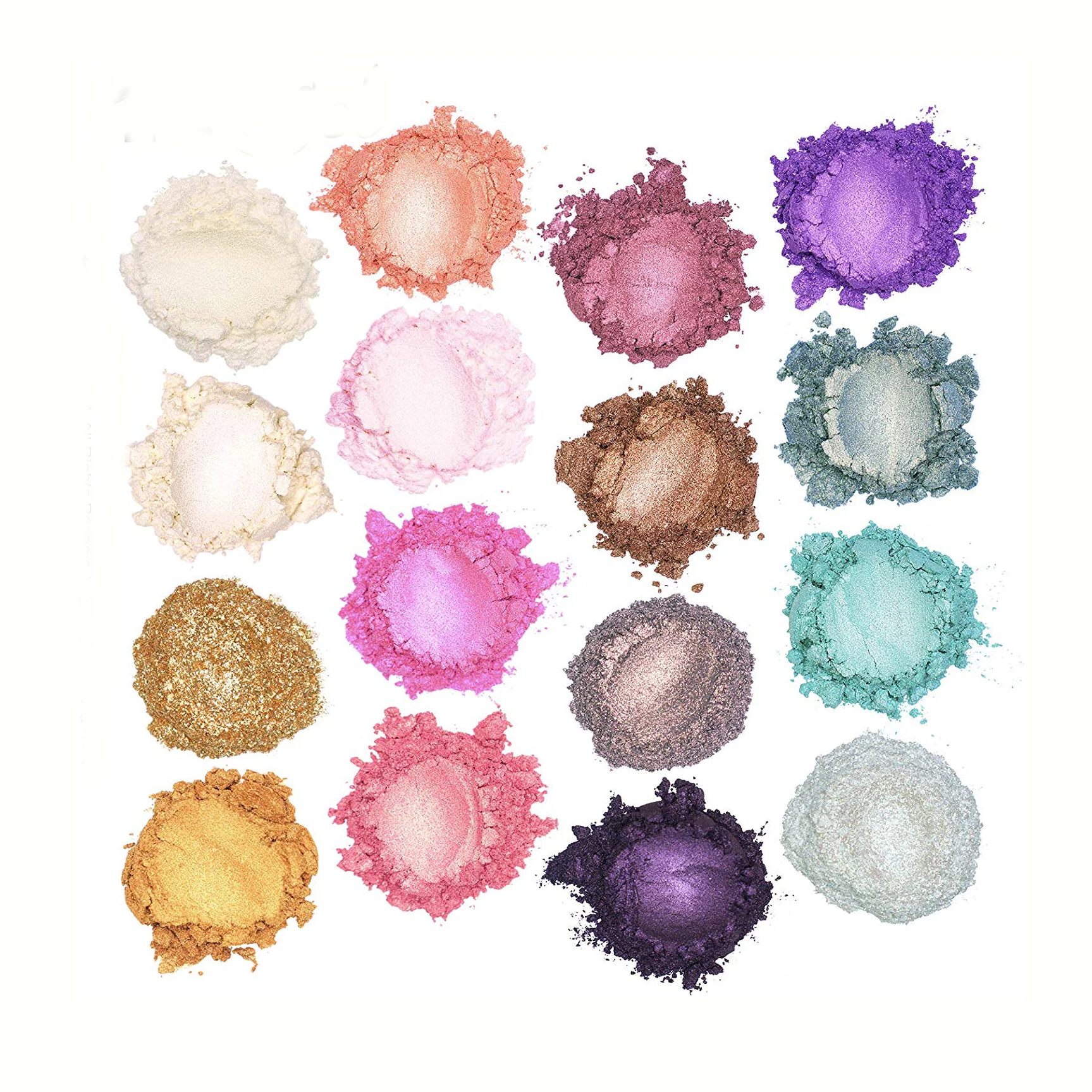 Iridescent Cosmetic Mica Powder Lip Gloss Metallic Pigment Synthetic ...