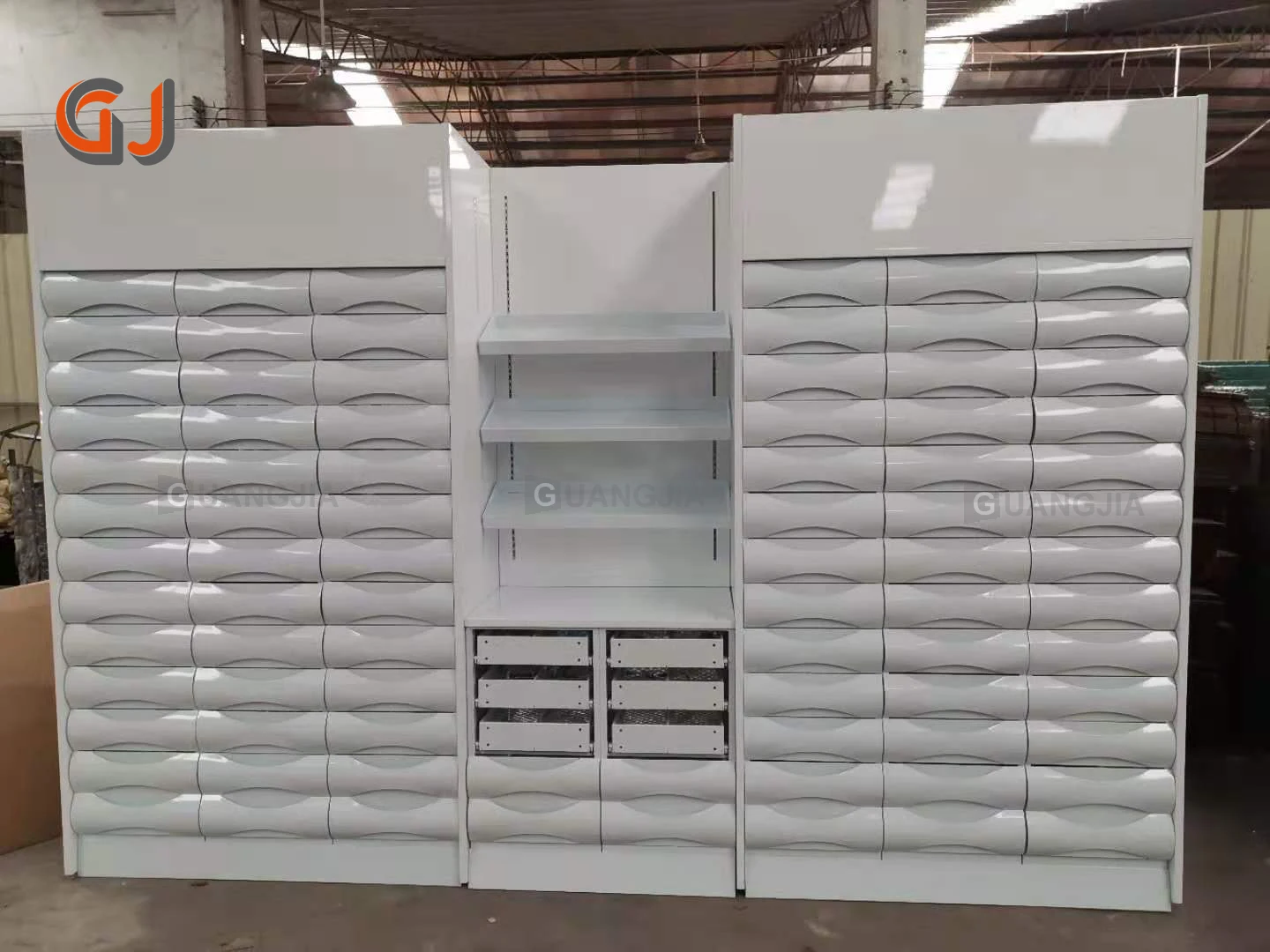 Shop Display Pharmacy Shelves Equipment Medical Cabinet With Drawers ...