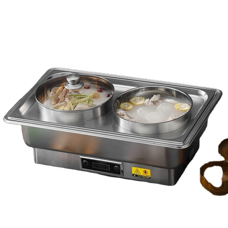 Stainless Steel Electric Bun Steamer Buffet Equipment Hotel Supplies ...