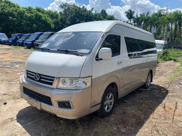 New Mini Bus Mini Van Kinglong Hiace Chinese Hiace 14 Seats Gasoline Engine