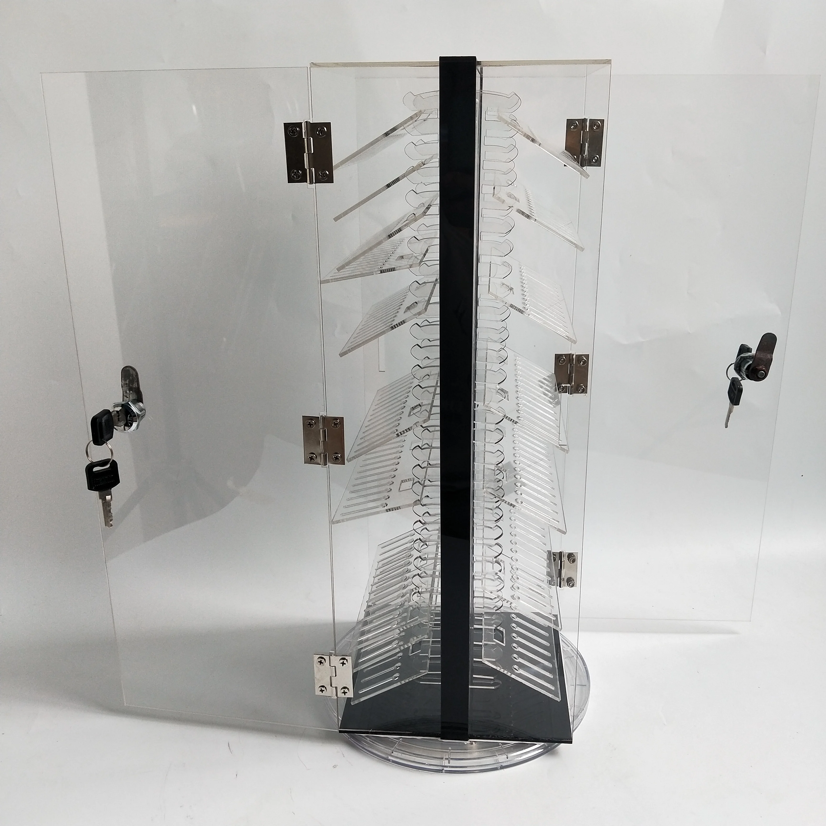 Custom Professional Make Up Stand With Locker Counter Makeup Nails ...