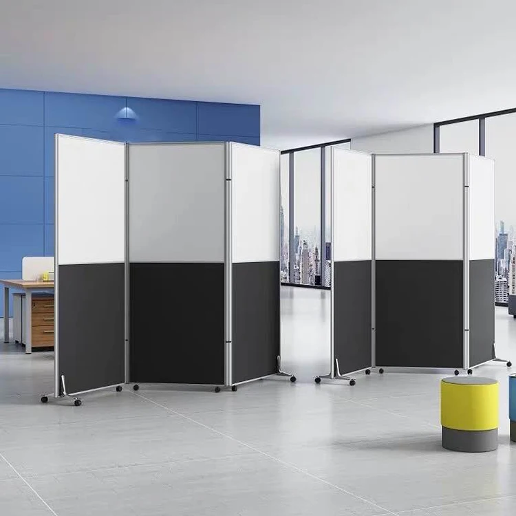 Movable Wall Partition Divider with Wheels - Flexible Office Solutions