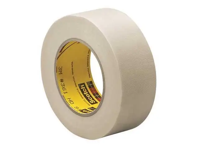 3M 361 White Glass Cloth Tape - Heat-Resistant & Durable
