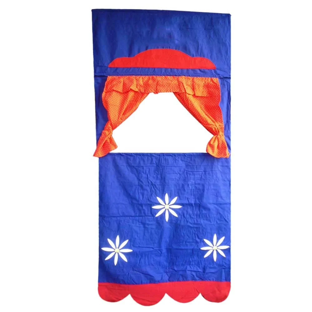 Custom Cloth Puppet Theater Curtains Plush Hand Puppet Home Theater ...