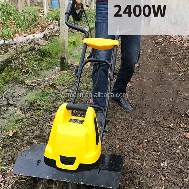 Portable Electrical Ploughing Machine Garden Soil Tilling Machine - Buy ...
