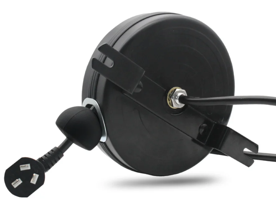 Walling Mount Small Cable Reel - Steel Retractable Extension