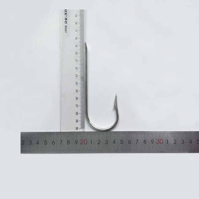 High Carbon Steel Flat Eye Fishing Hooks Bent Sea Hook - Buy Flat Eye Fishing Hook,Round Bent ...