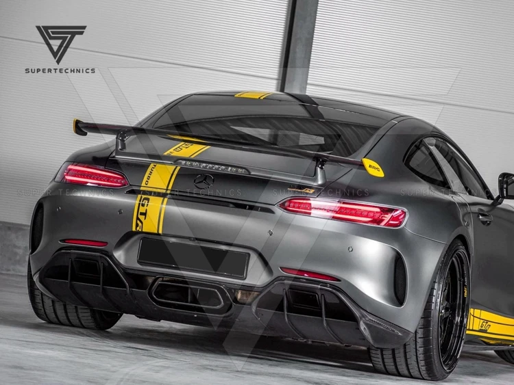 GTR Style Carbon Fiber Rear Spoiler for Mercedes Benz AMG GT GTS