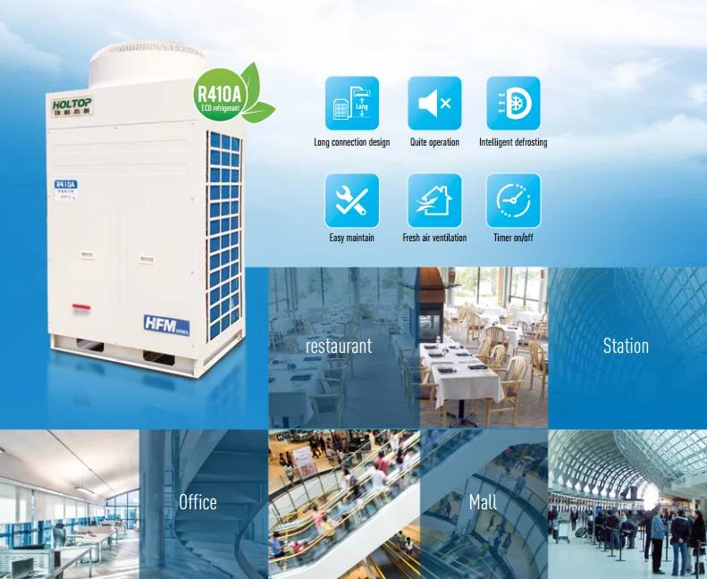 Hospital Modular Air Handling DX Coil AHU Unit - 1 Year Warranty