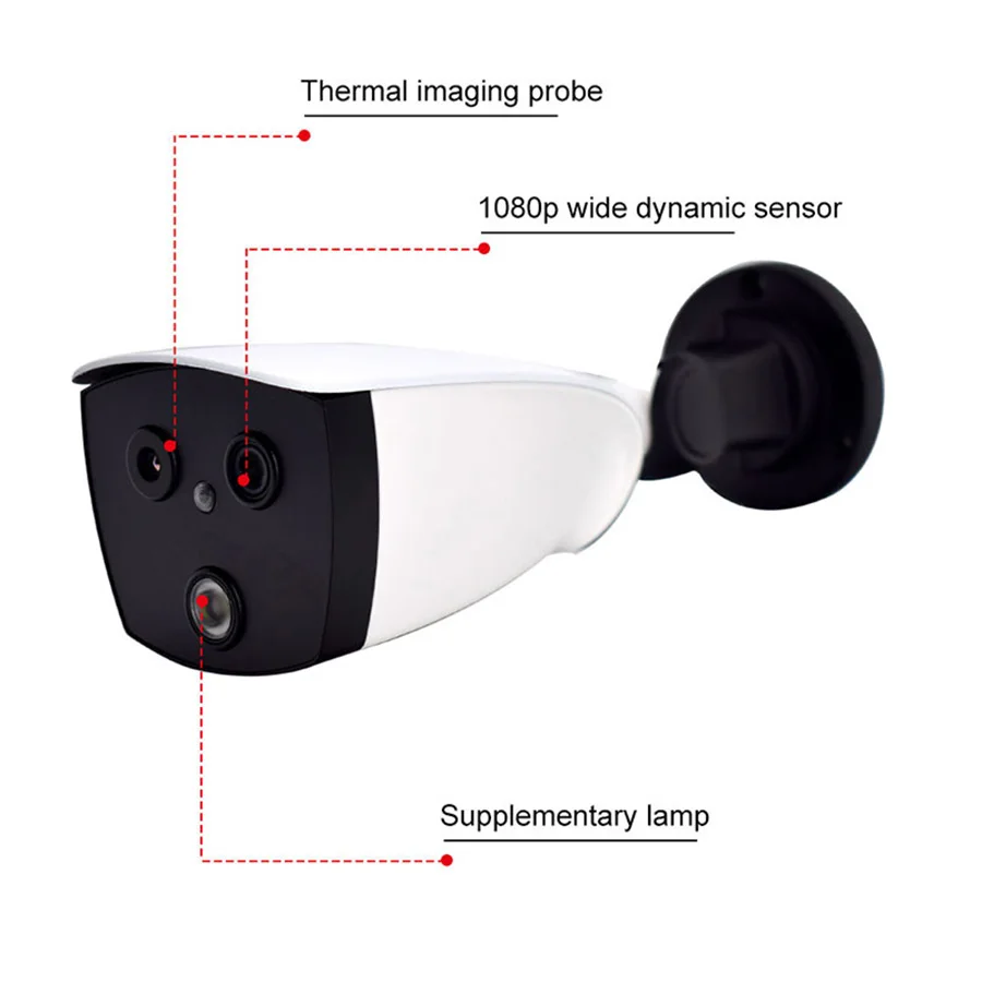 2mp Thermal Camera Fever Detection Ip Camera Ir Ai Human Body ...