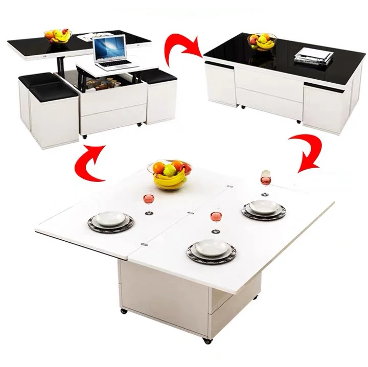 Convert Coffee Table to Dining Table with BOSS Lift Frame