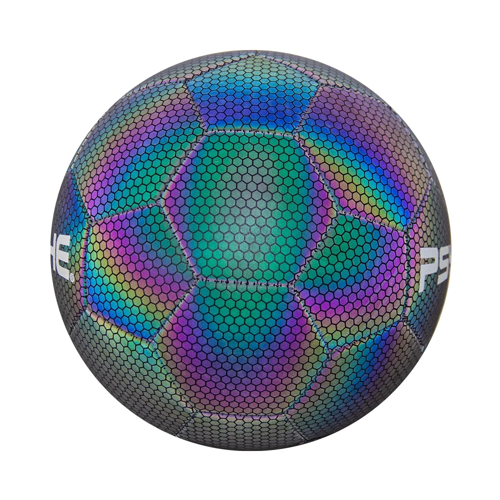 Psyche Reflective Machine Stitched Soccer Ball Size 5 Cheap Soccer ...
