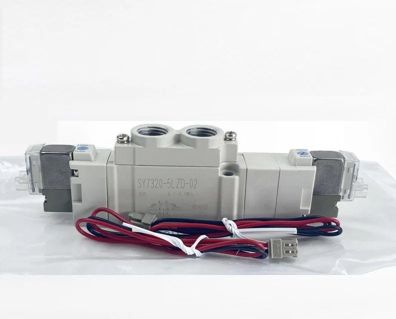 SY7320-5LZD-02 5 Way 3 Position Solenoid Valve - SMC Solenoid Valve