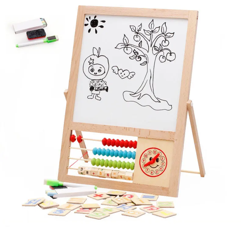 Doubled Sided Magnetic Blackboard - Perfect for Learning