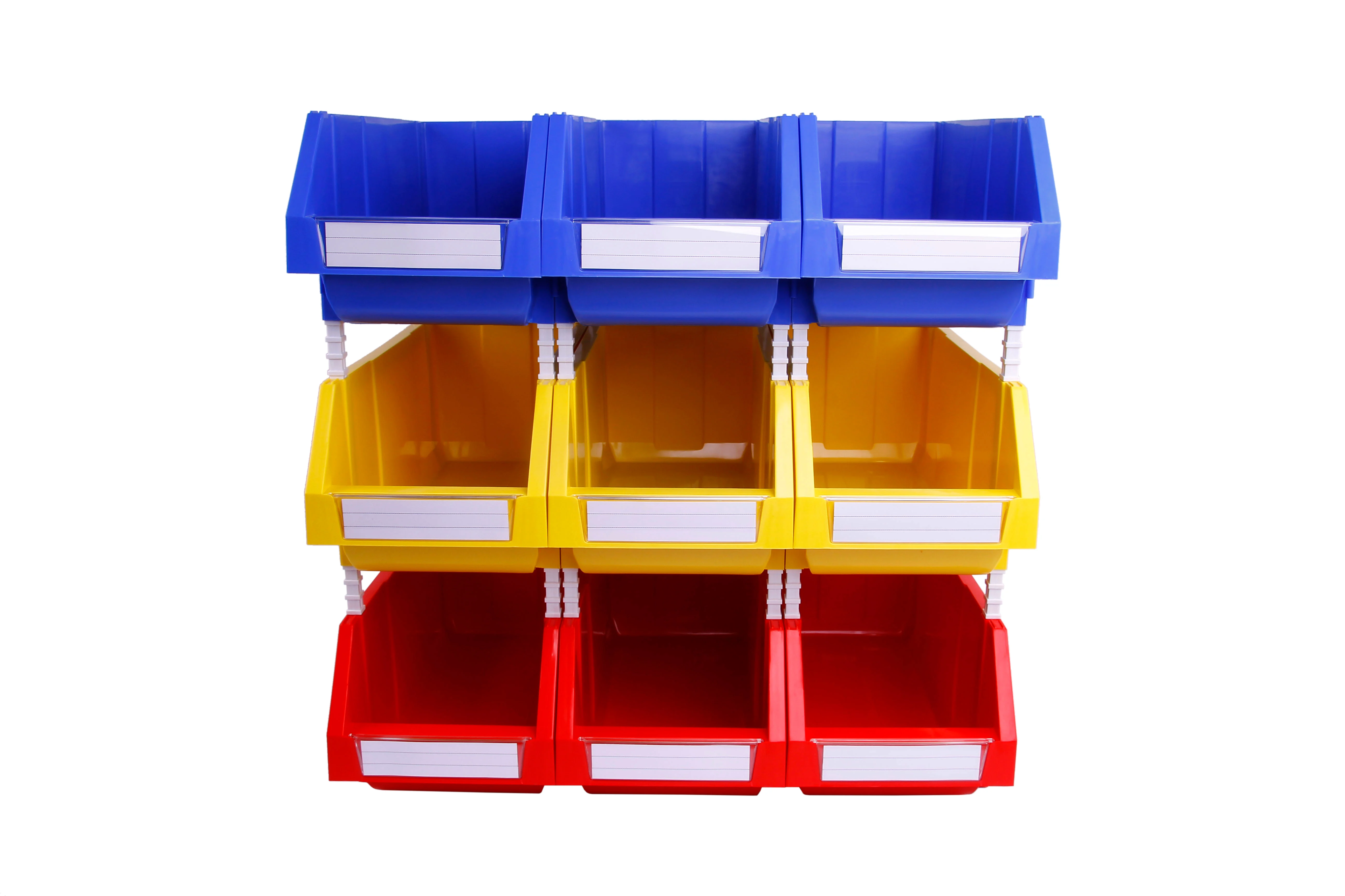 Plastic Warehouse Storage Bins Plastic Divider Tool Container Back ...