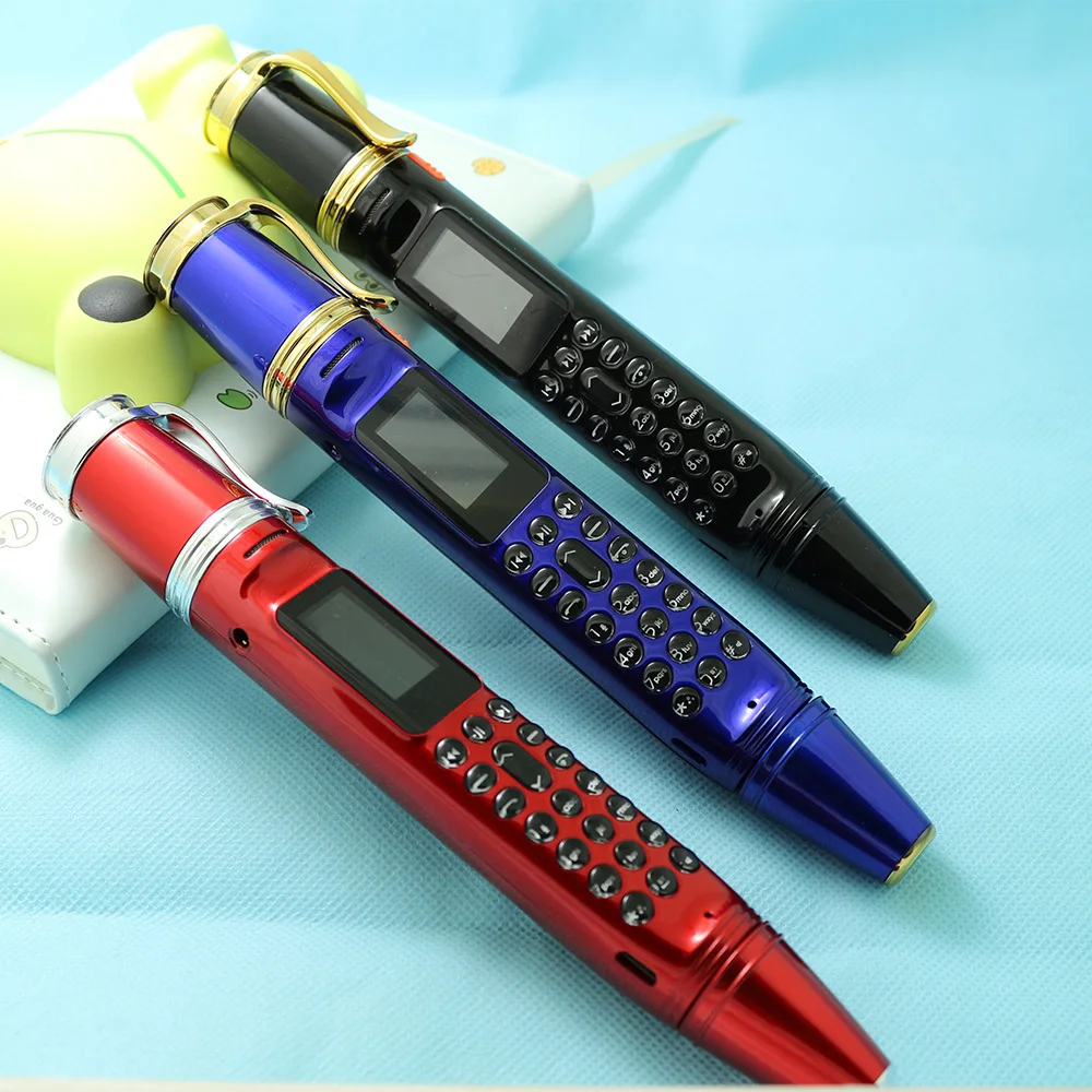 Mini Pen Feature Mobile Phone - Dual SIM, Camera, Flashlight