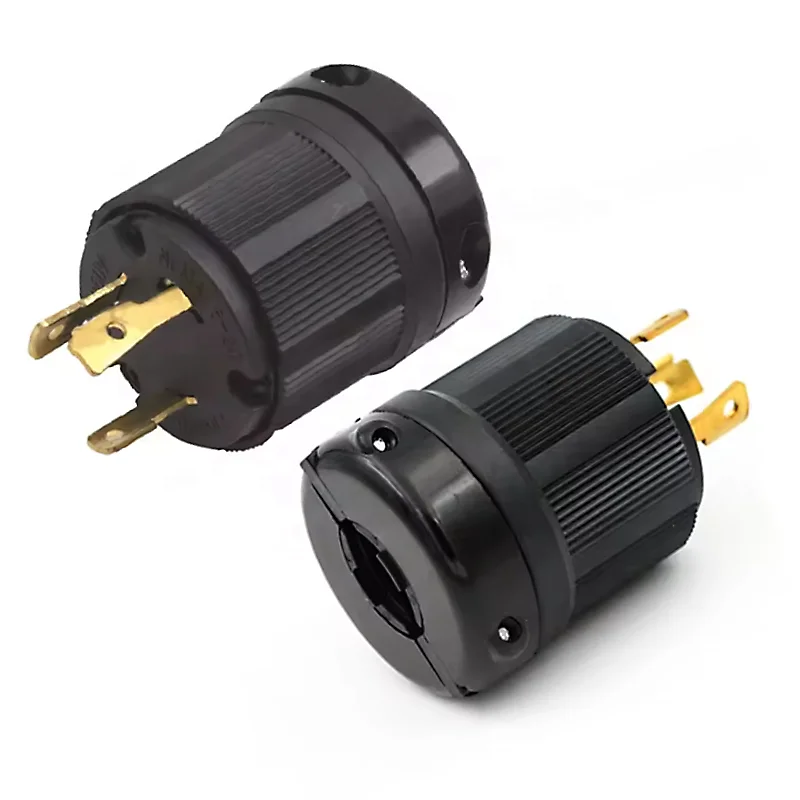 3 Pin 30a Generator Plug Twist Lock 125/250v Nema L6-30p Replacement ...