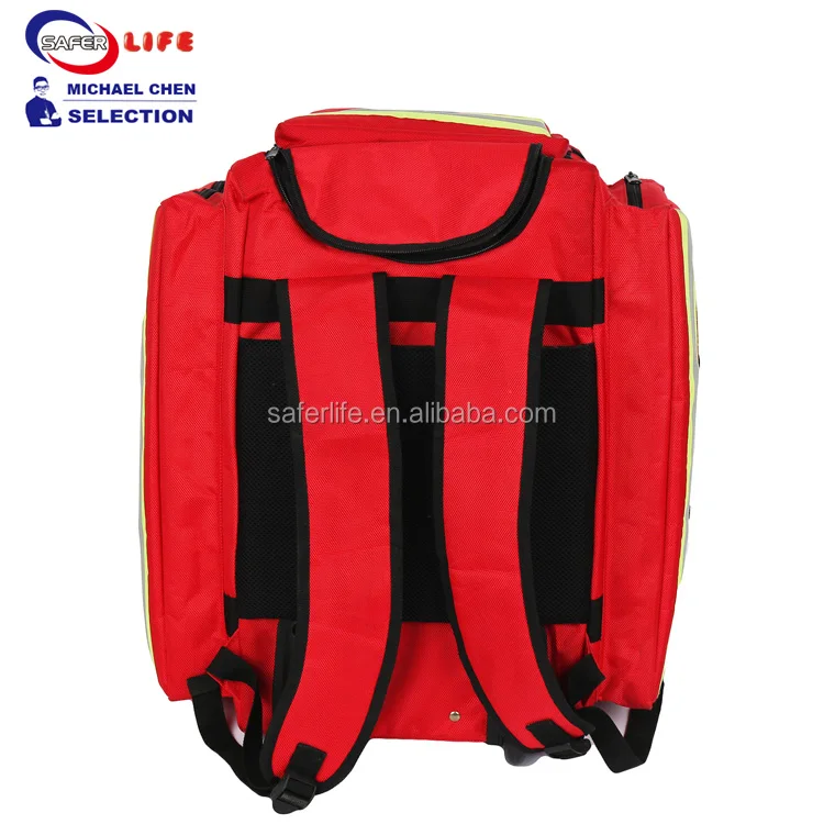 Large Capacity Ambulance EMS Responder Bag with Trolley