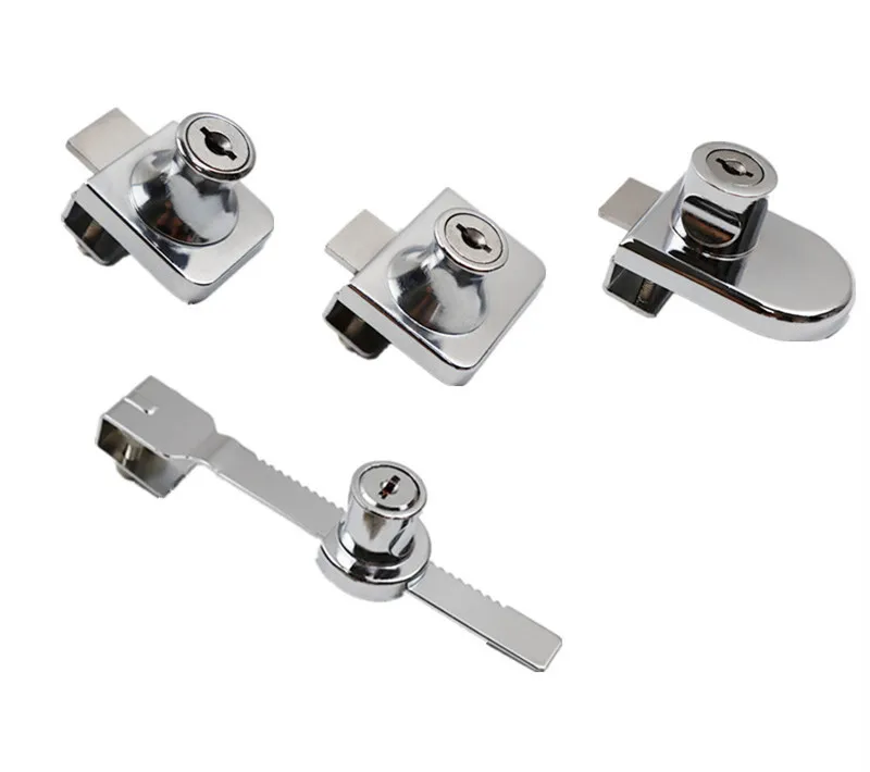Glass Showcase Cabinet Lock For Sliding Glass Door Cupboard Display ...