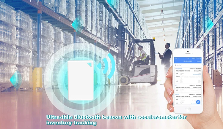 3 Axis Accelerometer Indoor Positioning Ble Beacon Tag Bluetooth ...