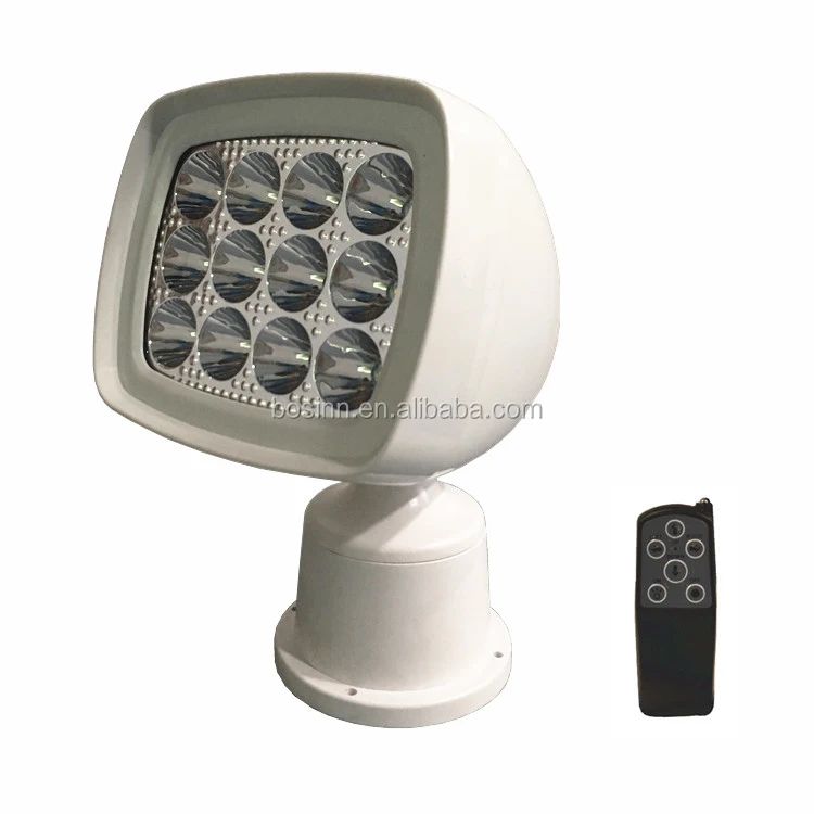 Marine Spotlight Wireless Remote Control Searchlight For Boat Yacht ...
