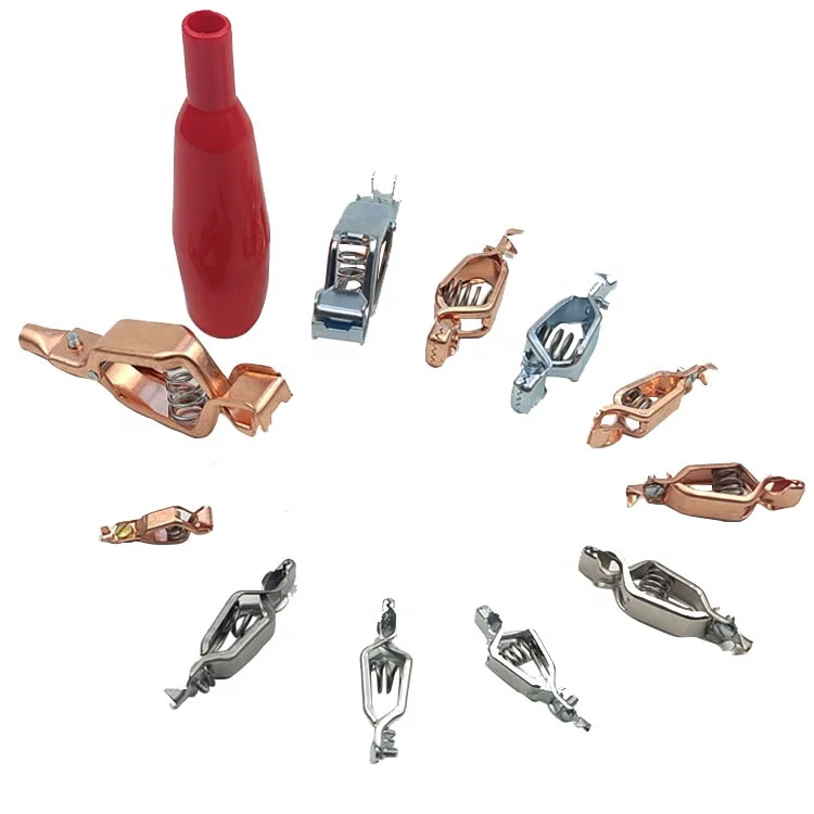 Wholesale Crocodile Metal Alligator Clips - 100A Heavy Duty