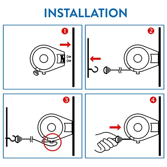 Robust Extendible 12m Outdoor Retractable Clothesline