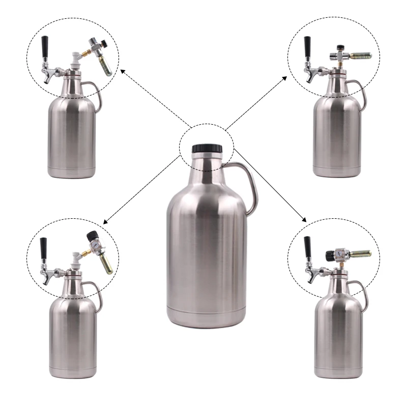 Pressurized Growler - Tap & Growler for Sale - 304 Food Grade