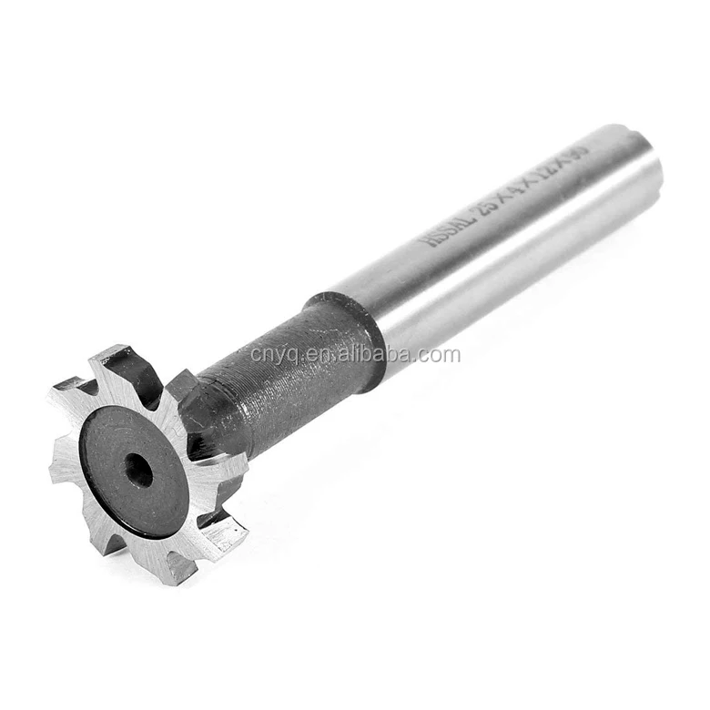 Hss M2/m35 T-slot Milling Cutter With Straight Shank - Buy T-slot ...