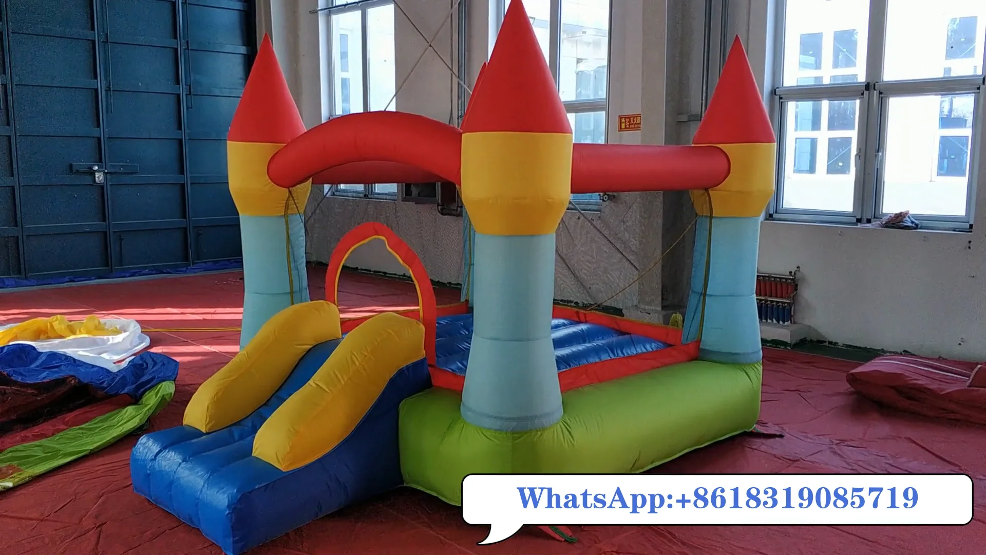 Orient Inflatables Nylon Oxford Small Home Garden Inflatable Castle ...